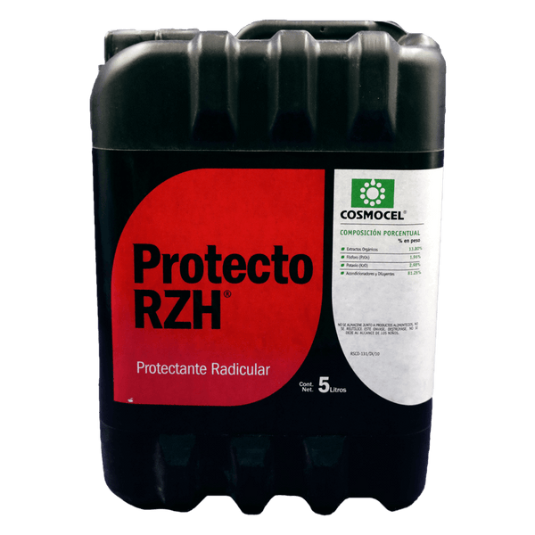COSMOCEL Etiquetado "Fertilizante RZH Bioprotector de 5 lt" - HYDROCULTURA
